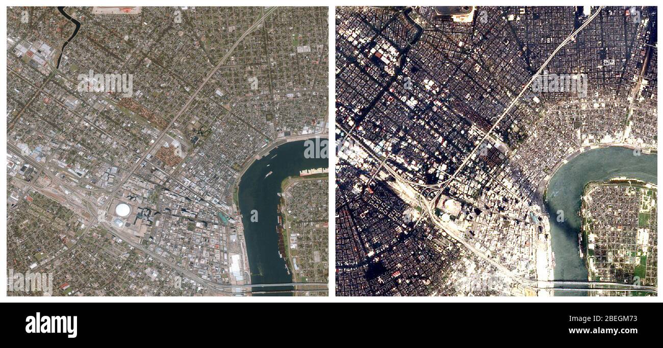 Pictures Before And After Hurricane Katrina Then & Now: Hurricane