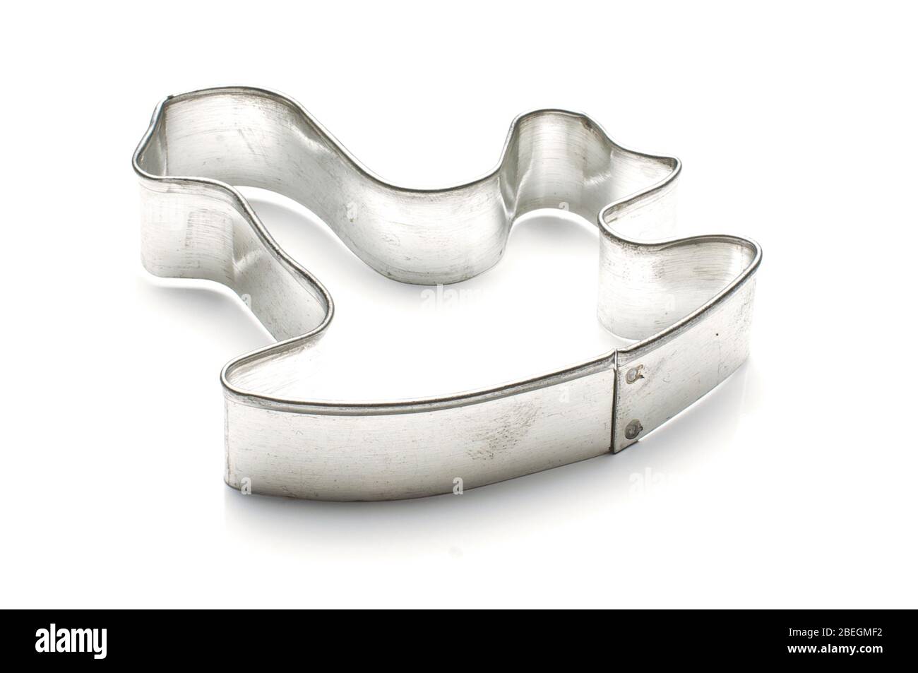 Tin foil rocking horse shape for biscuits and gingerbread cooking ...