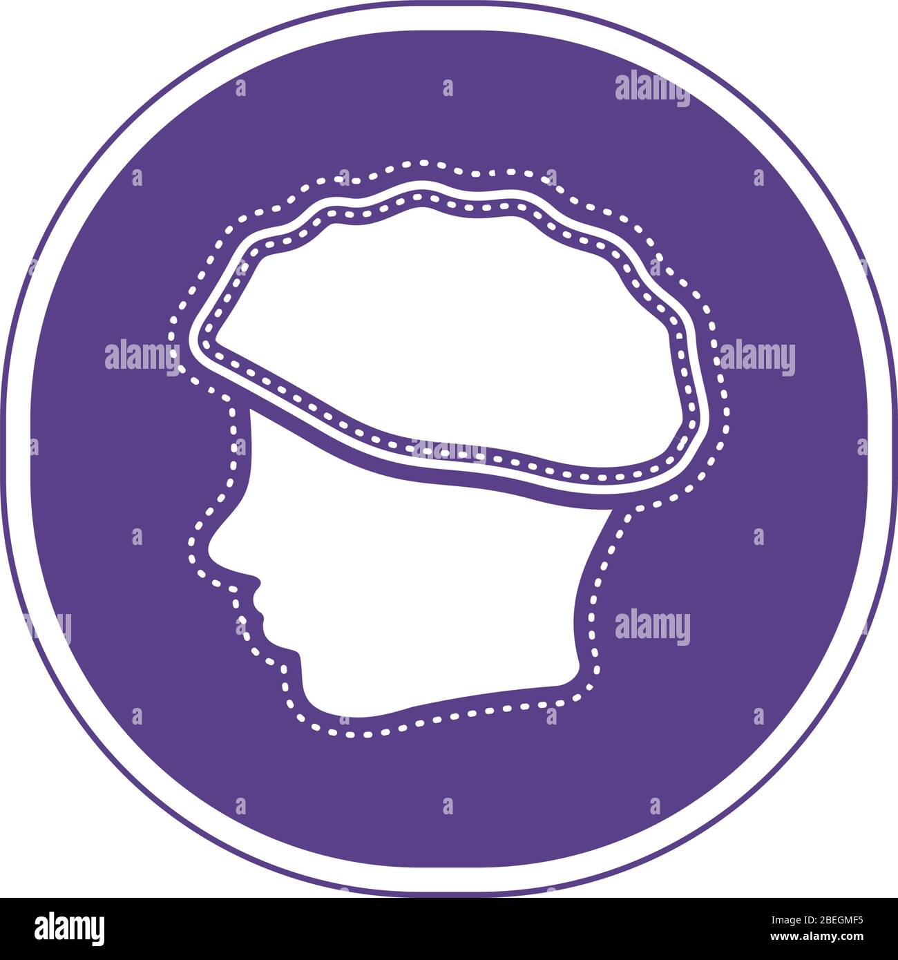 Sticker of a man with a surgical cap icon Stock Vector Image & Art - Alamy