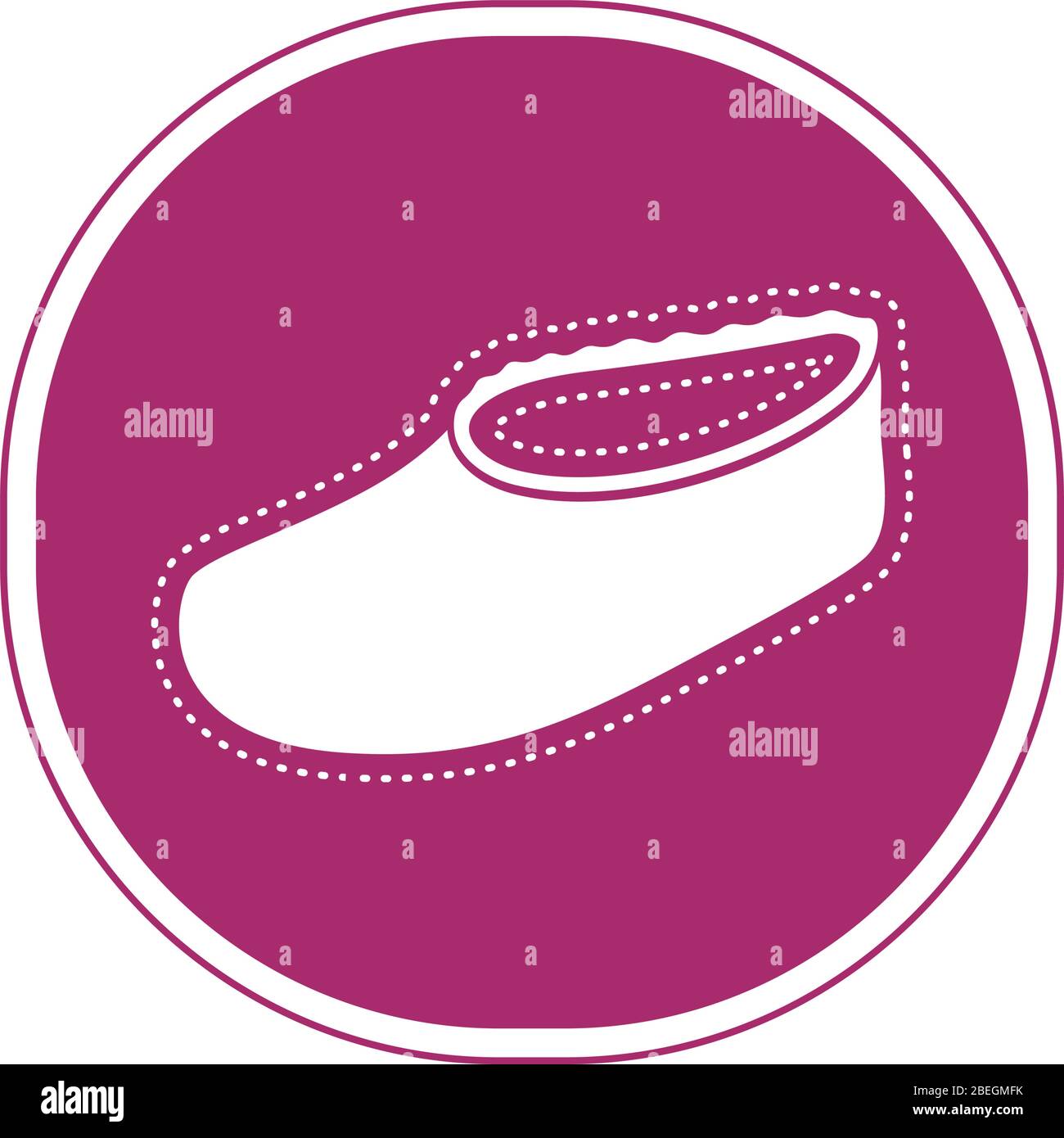 Sticker of a shoe cover icon Stock Vector Image & Art - Alamy