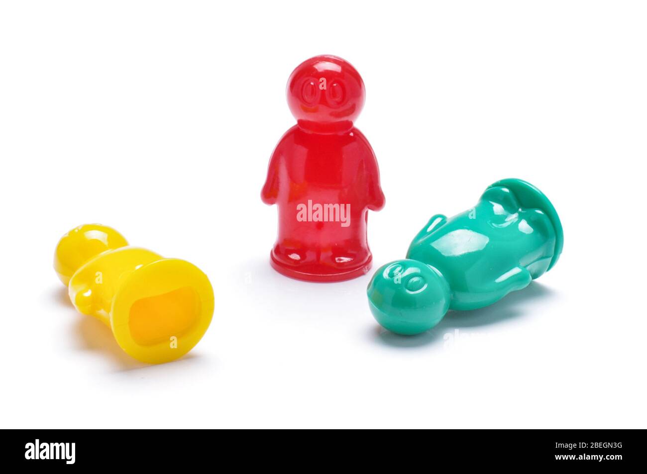 Toy family figures Cut Out Stock Images & Pictures - Alamy
