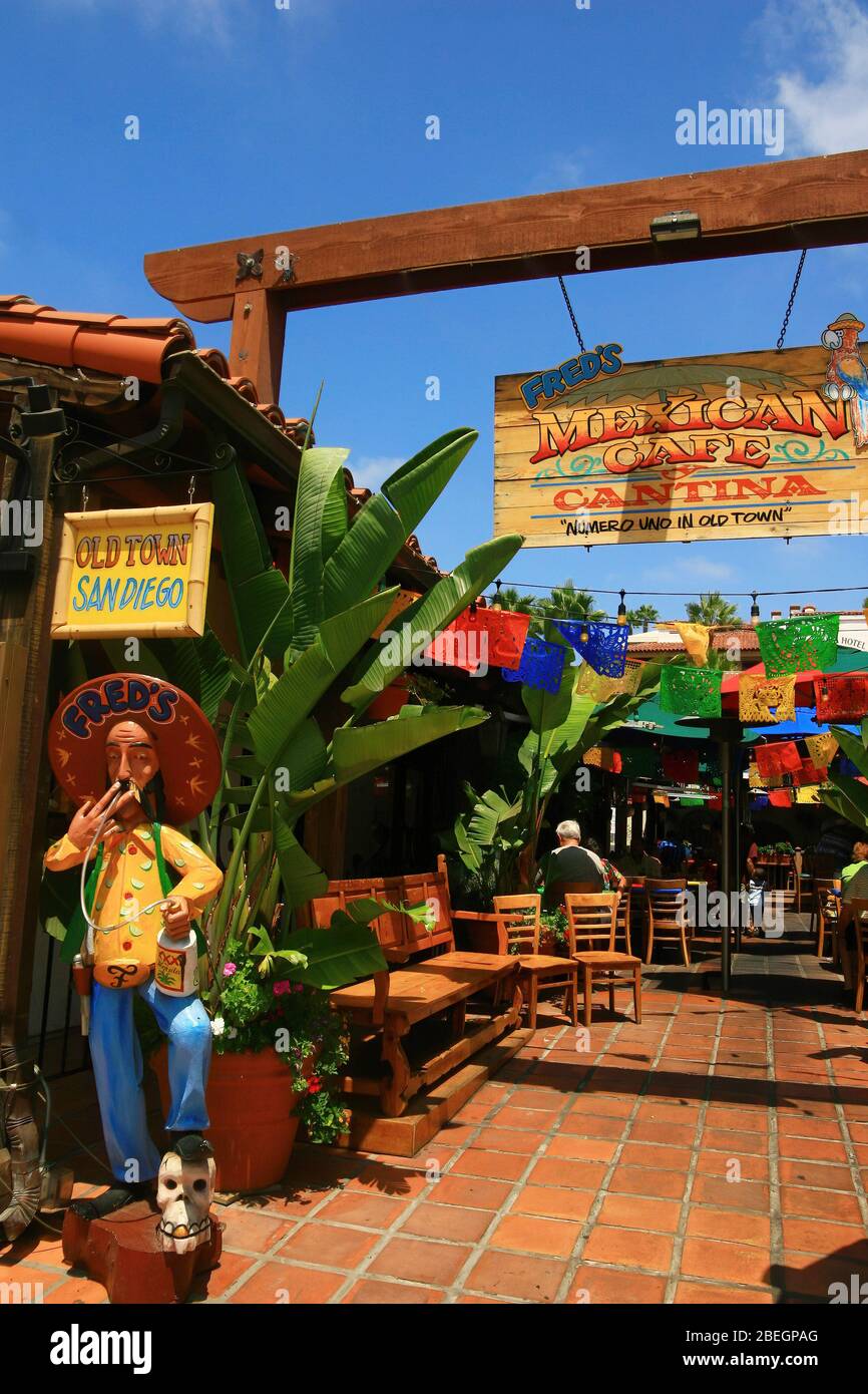 Old town mexican cafe san diego hi-res stock photography and images - Alamy