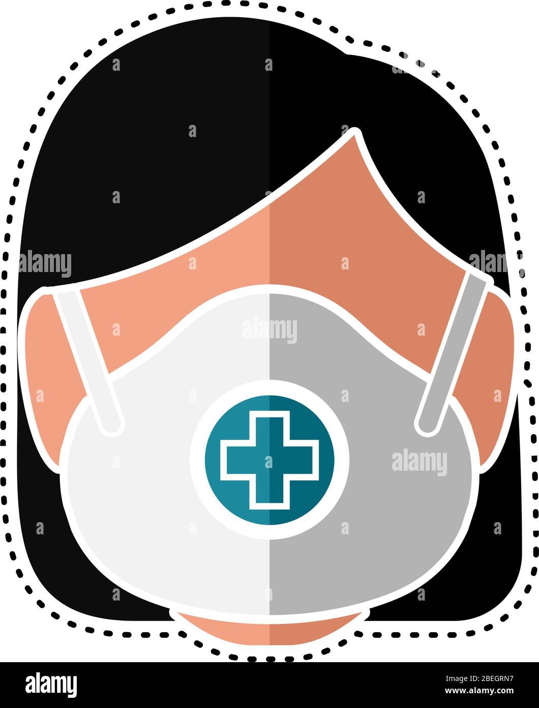 Dotted mask hi-res stock photography and images - Alamy