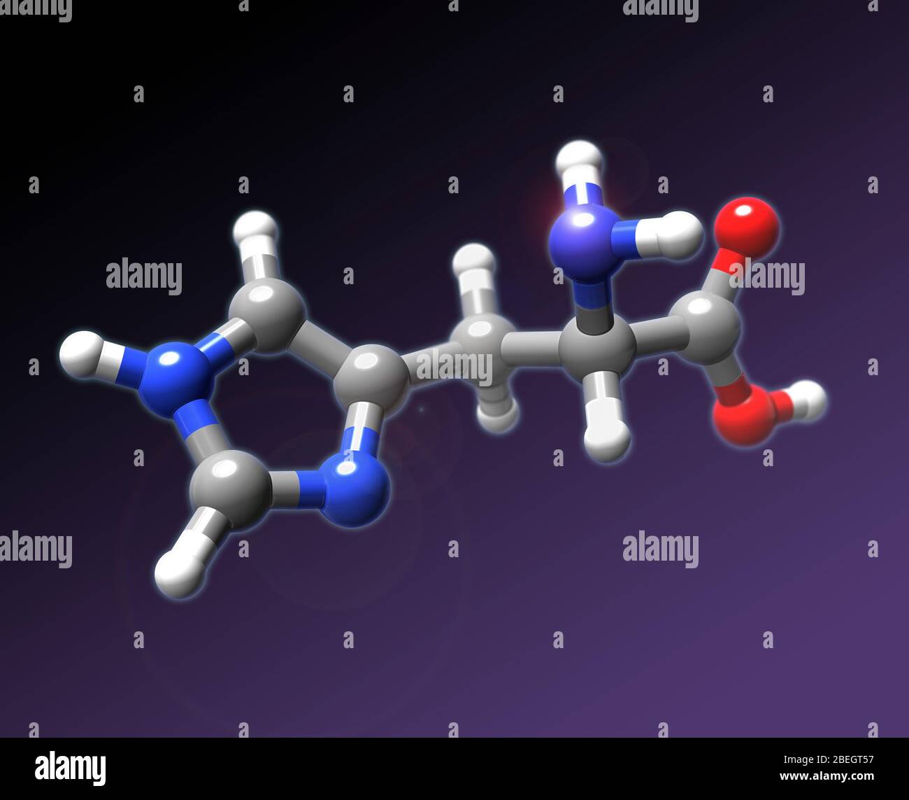 Histidine molecular hi-res stock photography and images - Alamy