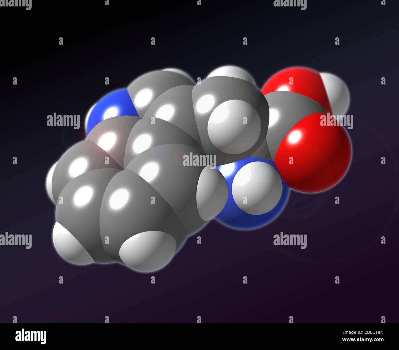 Tryptophan amino acid hi-res stock photography and images - Alamy