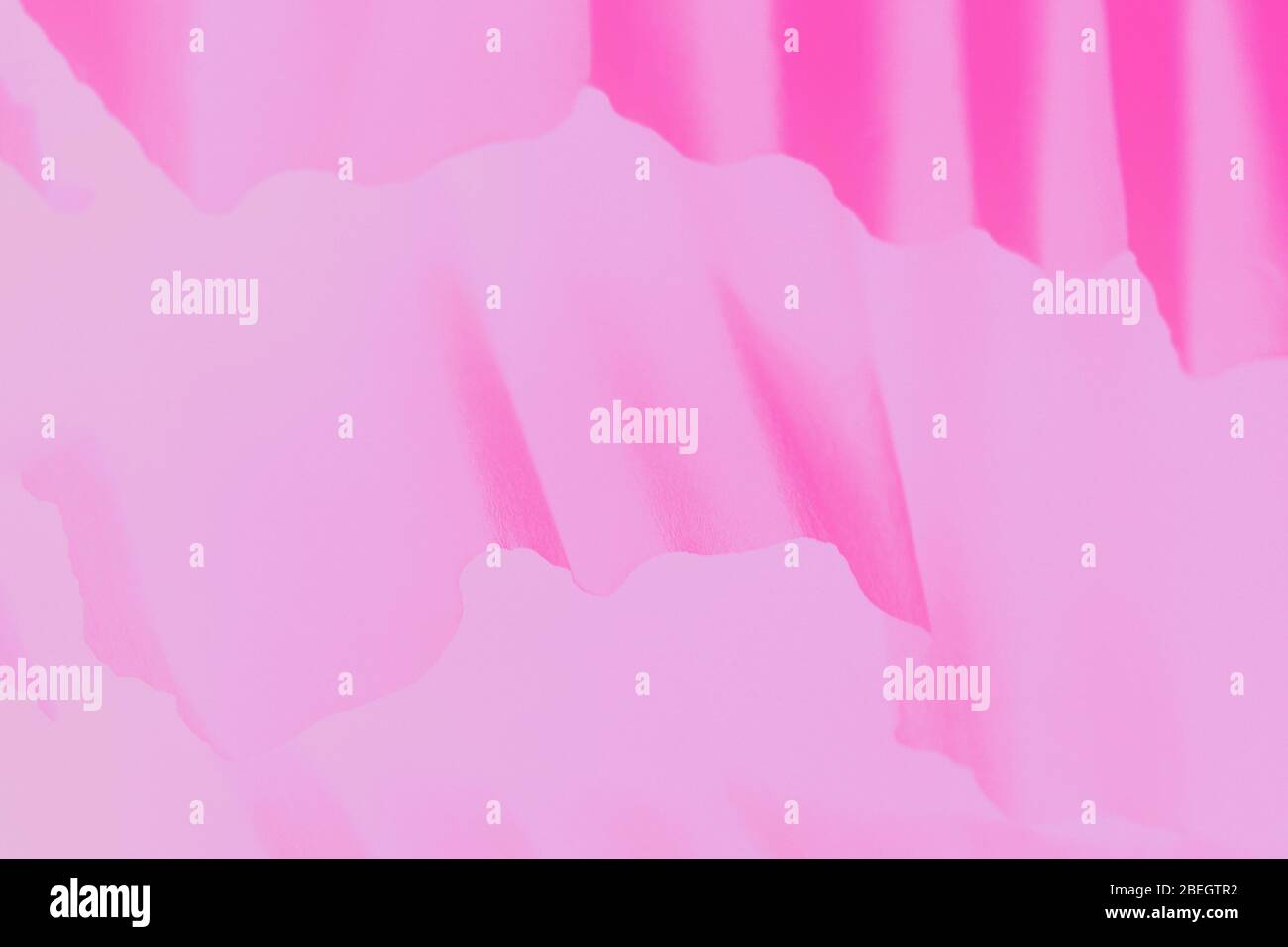 Pink magenta gradient background with paper waves Stock Photo - Alamy