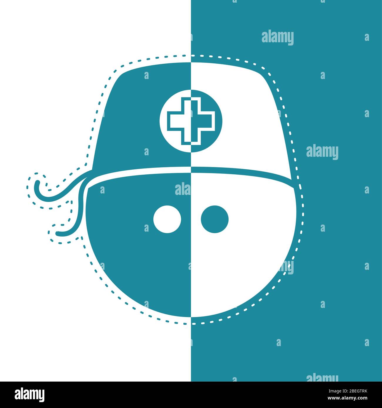Surgical cap vector Stock Vector Images - Alamy