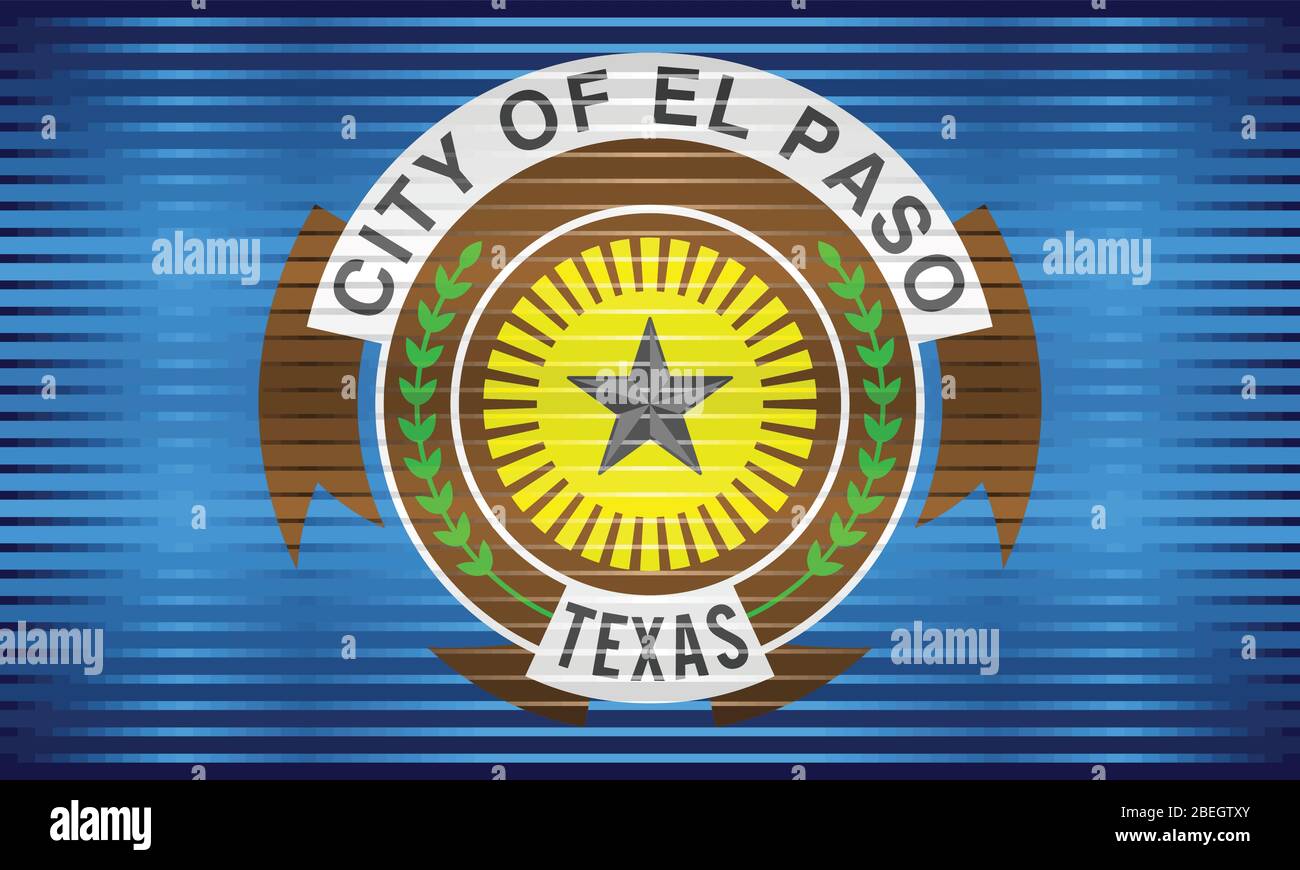 Flag of el paso Stock Vector Images - Alamy