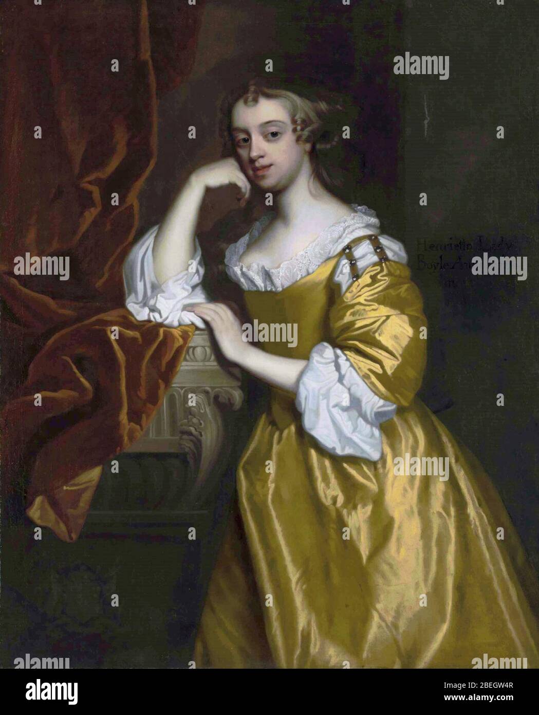 Henrietta Boyle (née Hamilton), Countess of Cork and Orrery, by Isaac ...