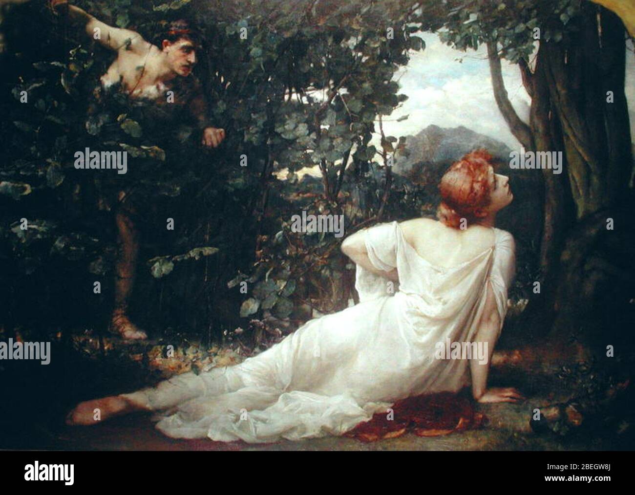 Henrietta Rae - The death of Procris Stock Photo - Alamy