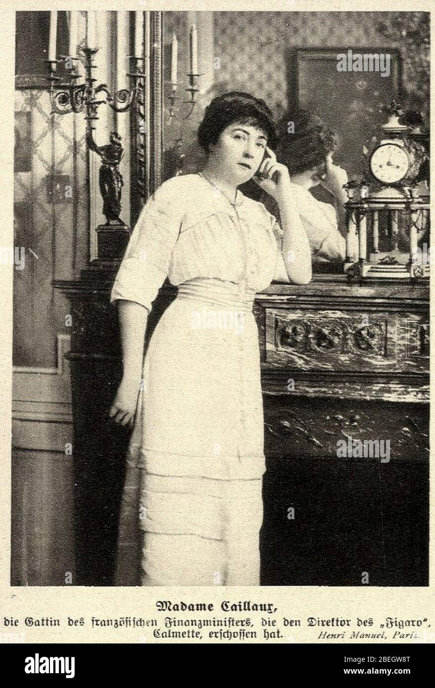 Henriette Caillaux by Henri Manuel, Paris Stock Photo - Alamy