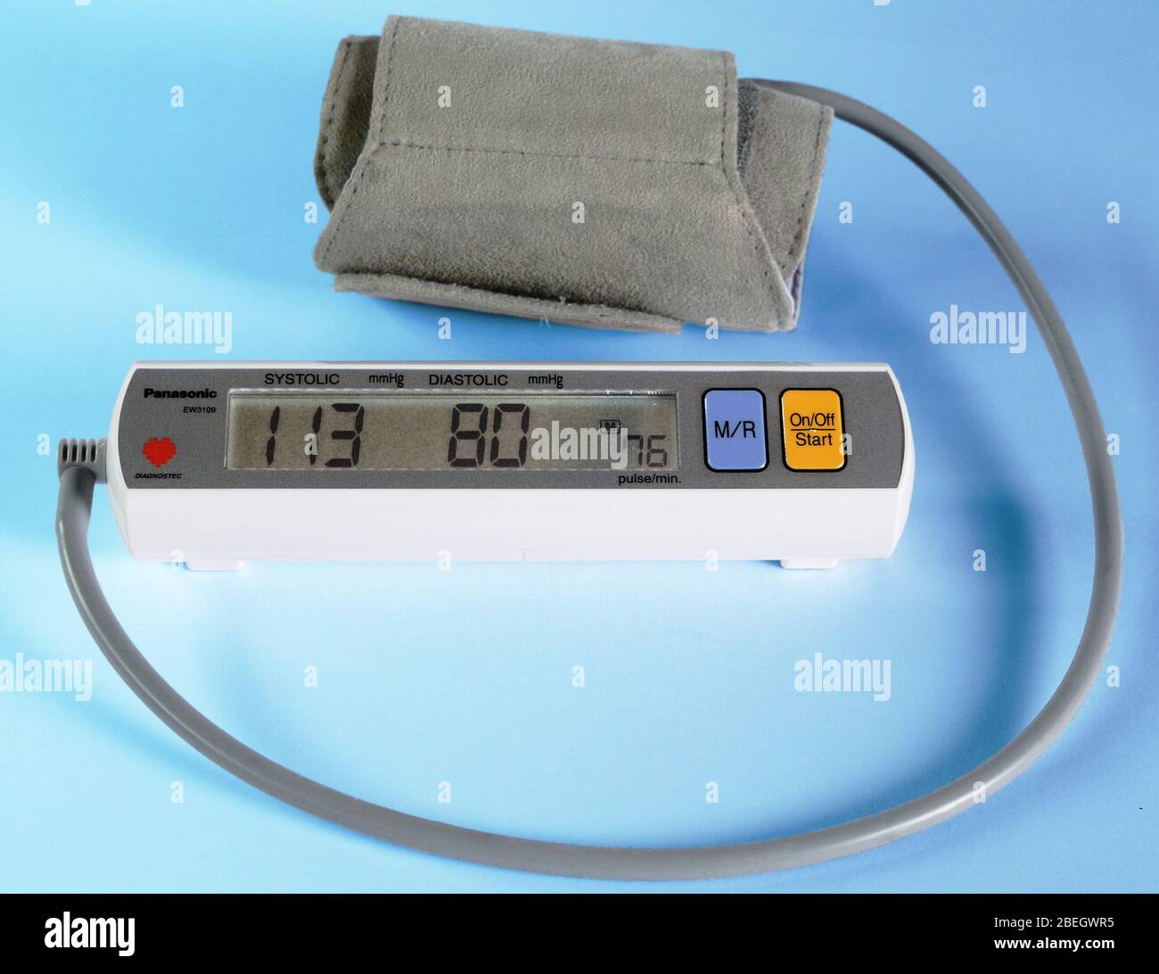 Portable Blood Pressure Monitor Stock Photo - Alamy