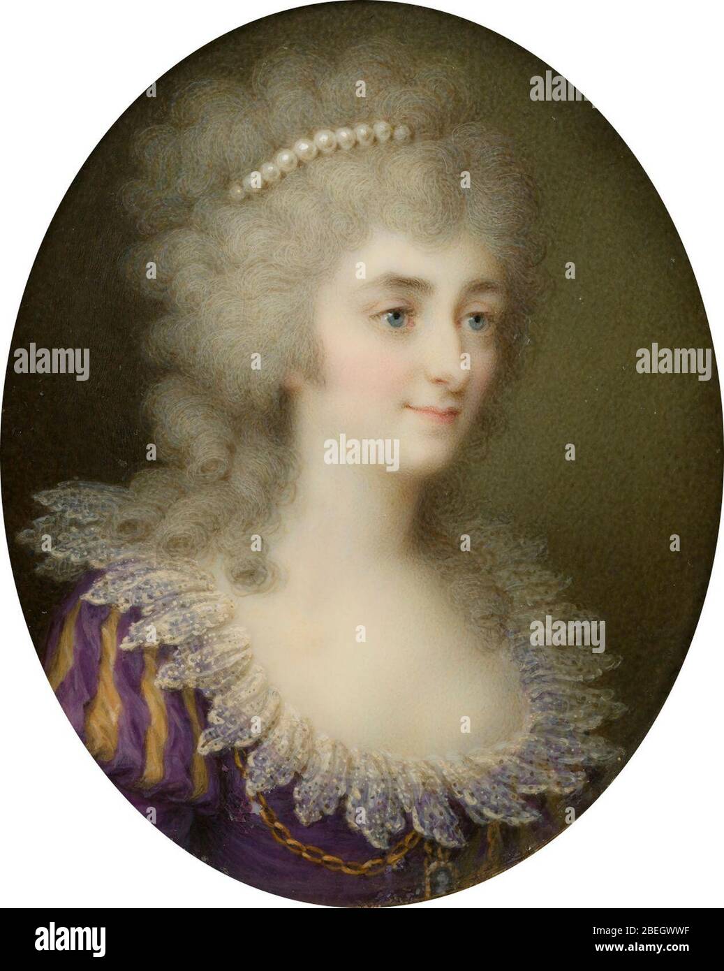 Henriette of Reuss-Ebersdorf princess of Leiningen Stock Photo - Alamy