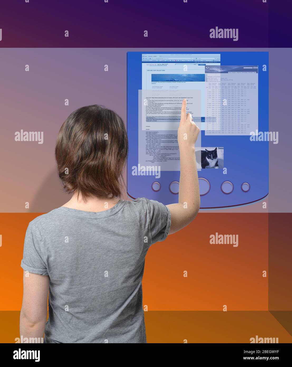 Computer tabs hi-res stock photography and images - Alamy