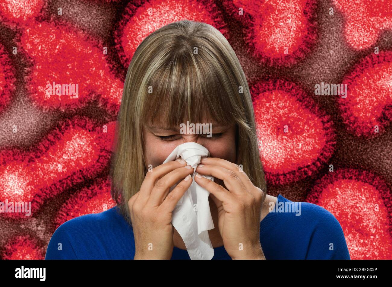Influenza a virus micrograph hi-res stock photography and images - Alamy