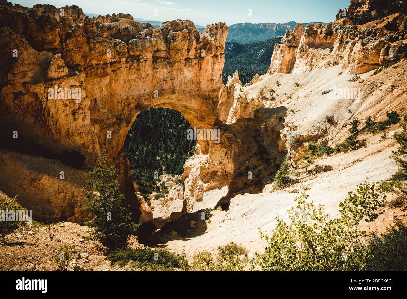 Natural stone arch bryce canyon hi-res stock photography and images - Alamy