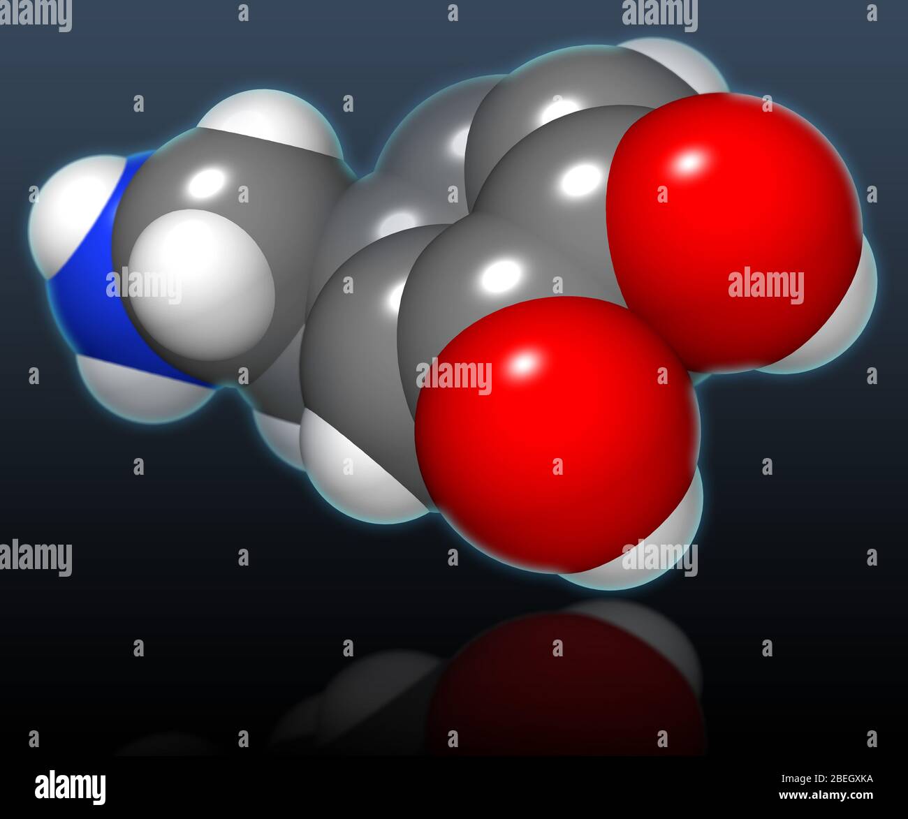 Dopamine 3d molecular model hi-res stock photography and images - Alamy