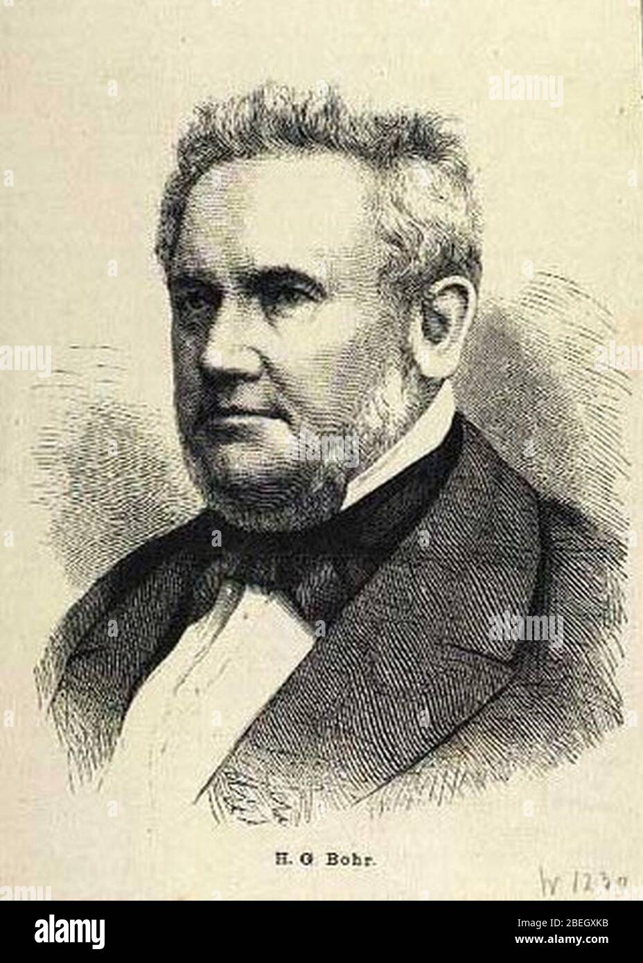 Henrik Georg Christian Bohr Stock Photo - Alamy