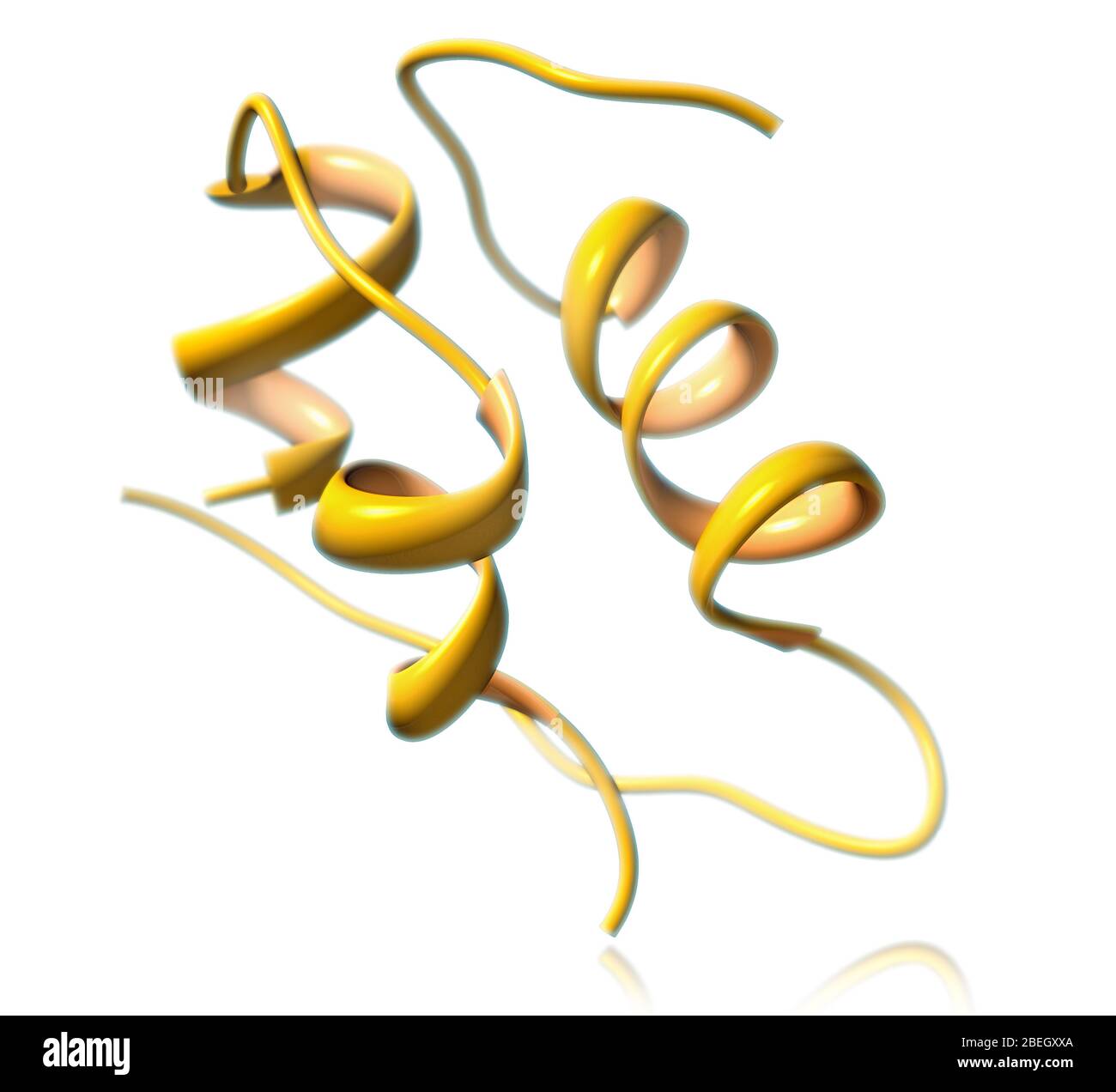 Insulin Monomer Molecular Model Stock Photo - Alamy