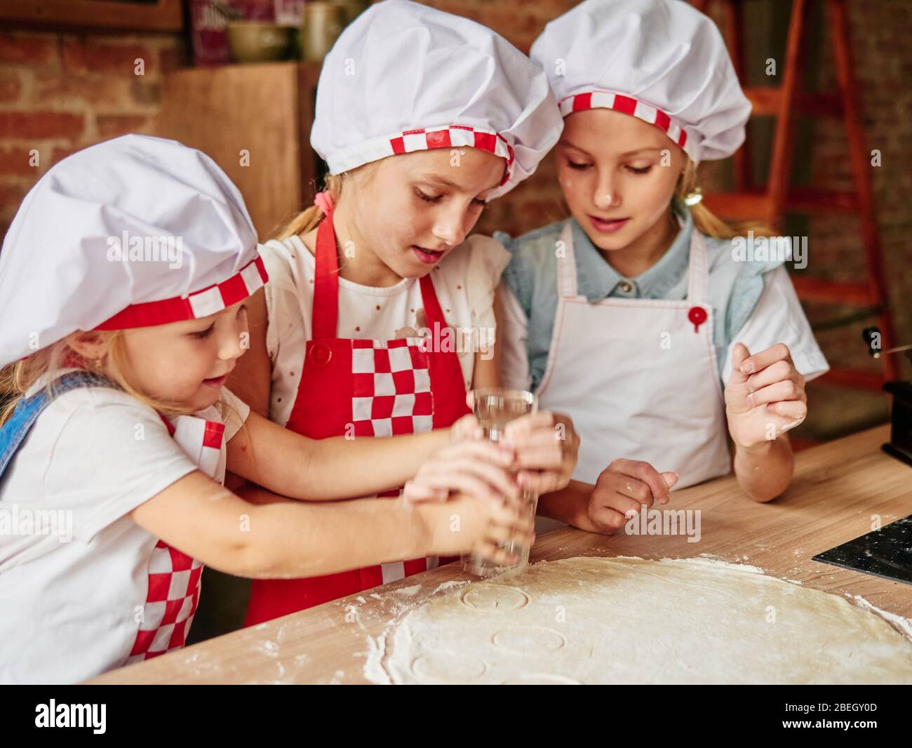 Kids kitchen cook mess hi-res stock photography and images - Alamy