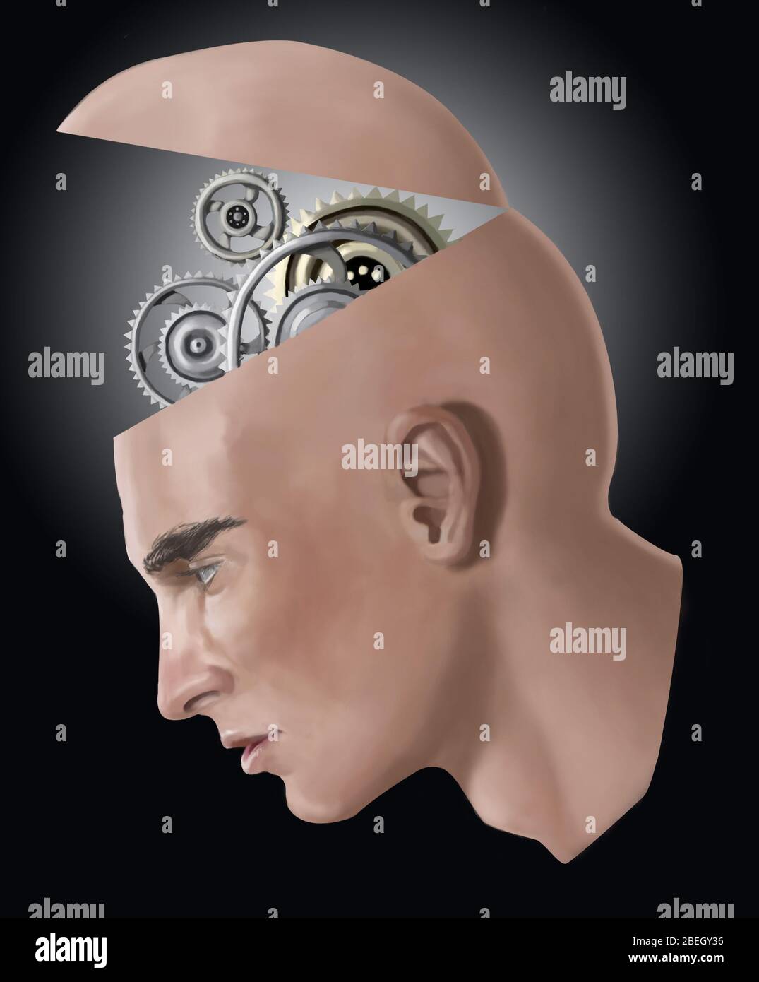 Power brain hi-res stock photography and images - Alamy