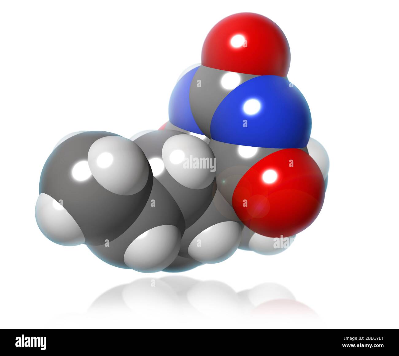 Pentobarbital Molecular Model Stock Photo - Alamy