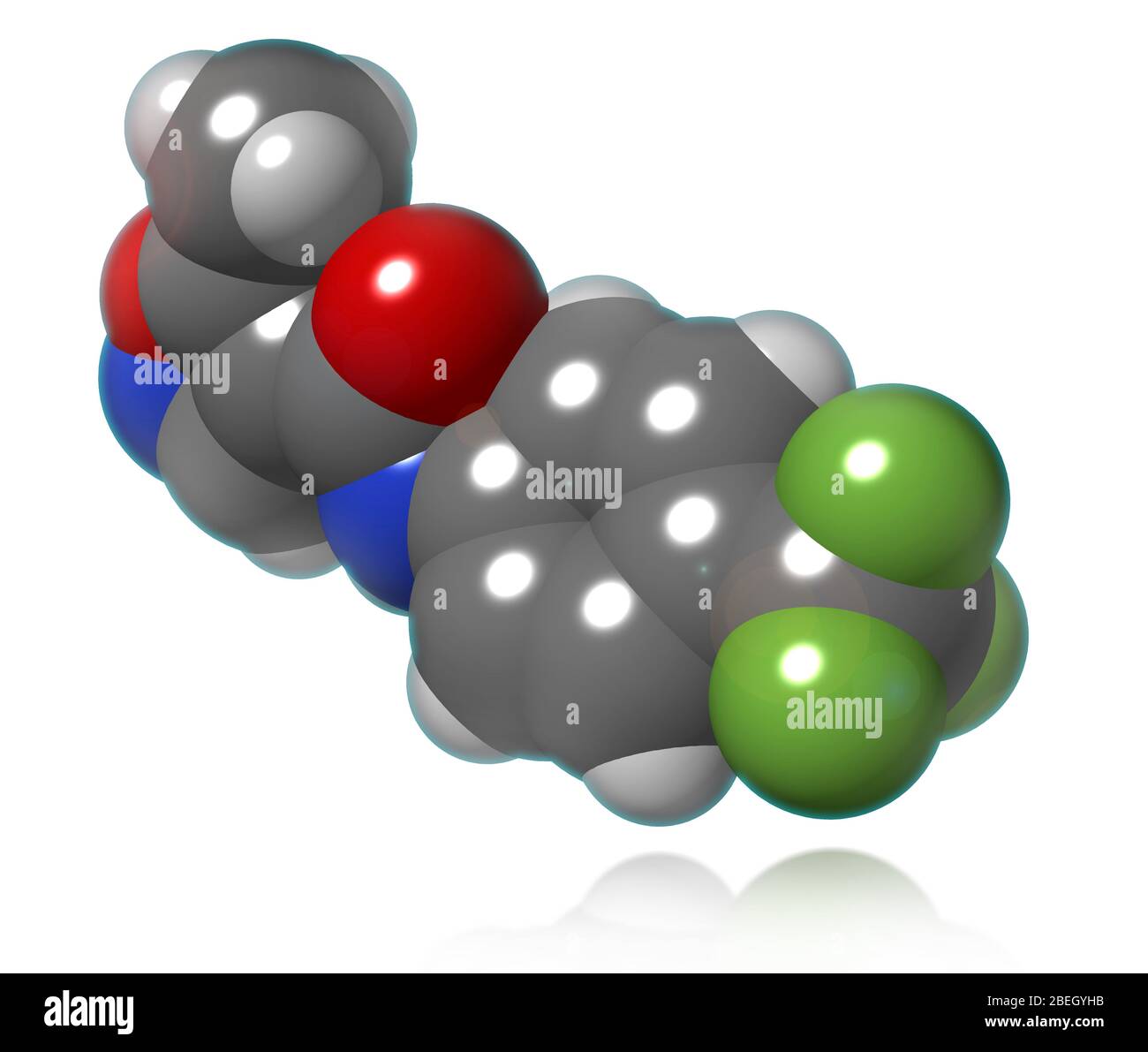Leflunomide molecular model hi-res stock photography and images - Alamy