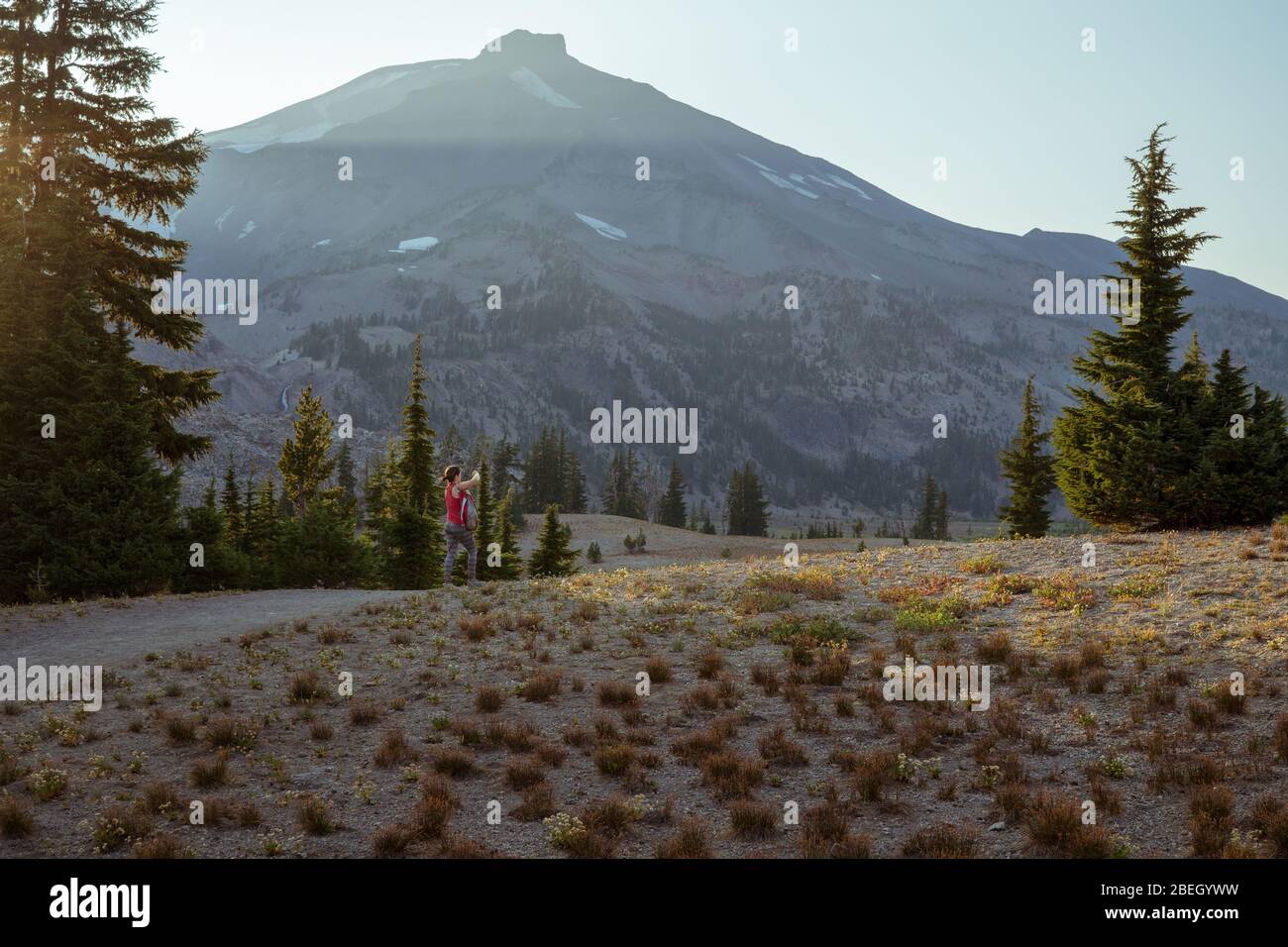 Far away hiking trail hi-res stock photography and images - Alamy