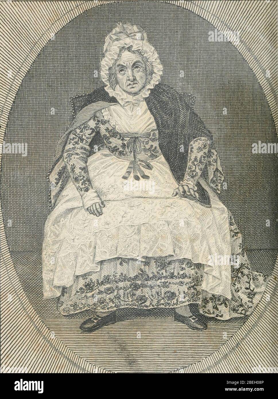 Henry Angelo as Mrs Cole in Samuel Foote's The Minor Stock Photo - Alamy