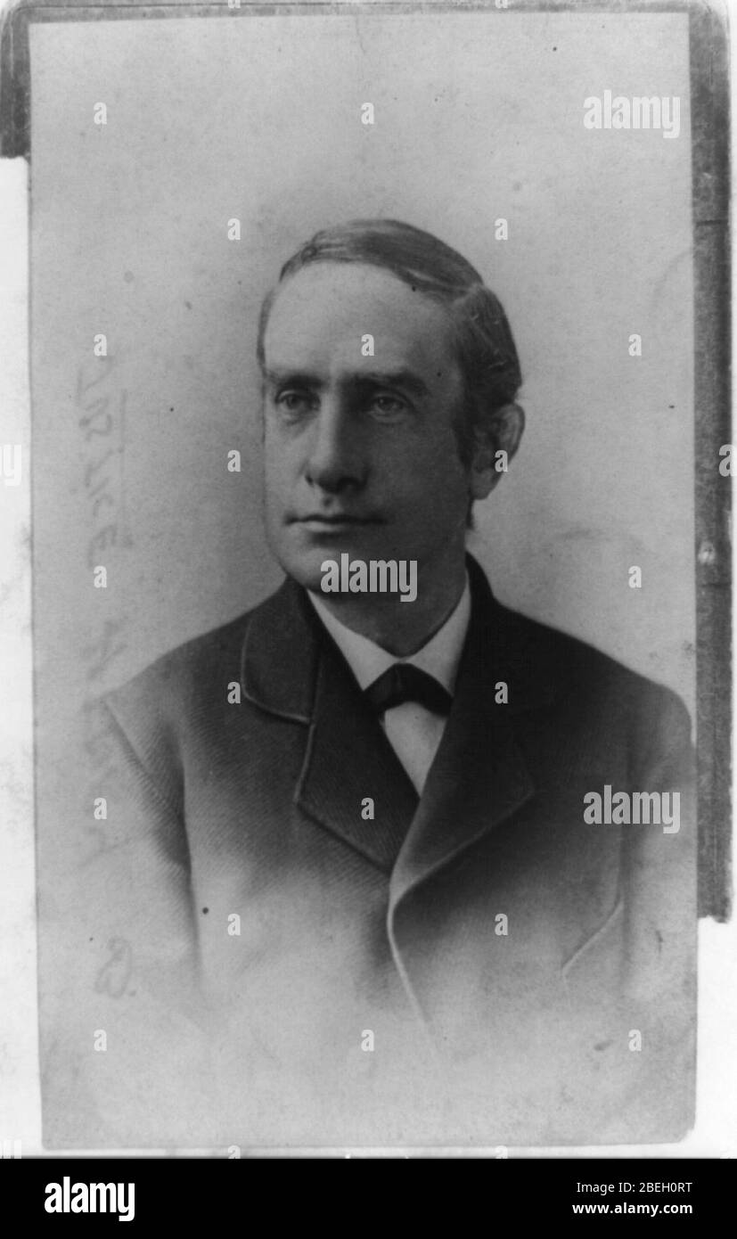 Henry Billings Brown, half-length portrait, facing left Stock Photo - Alamy