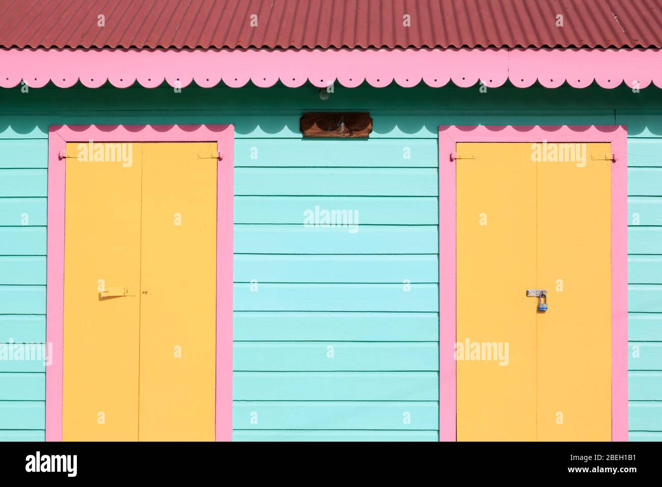 Colorful cottage on Waterfront Drive,Road Town,Tortola,British Virgin ...