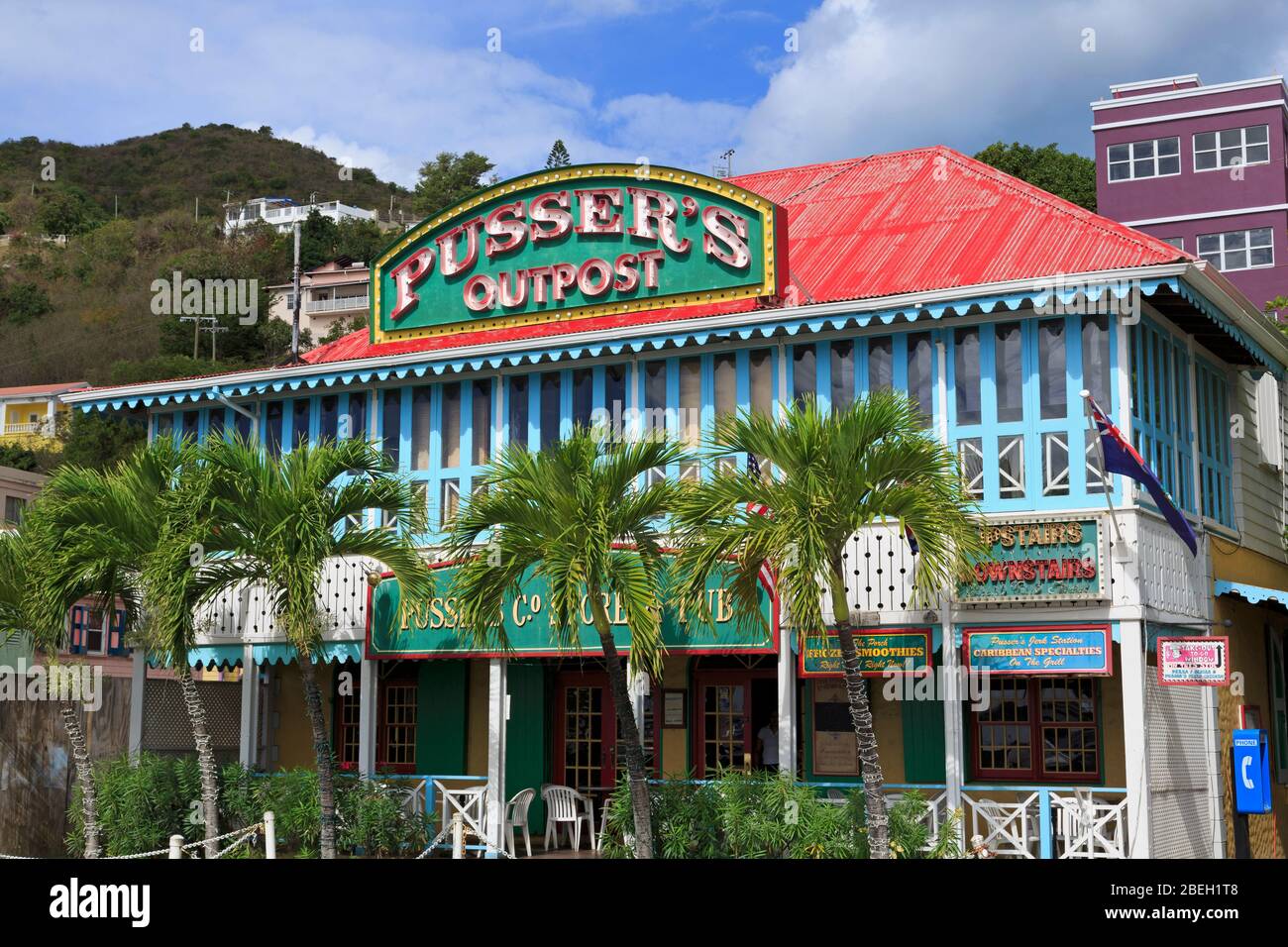 Pussers tortola hi-res stock photography and images - Alamy