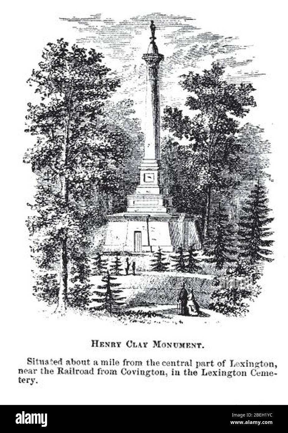 Henry Clay Monument Stock Photo - Alamy