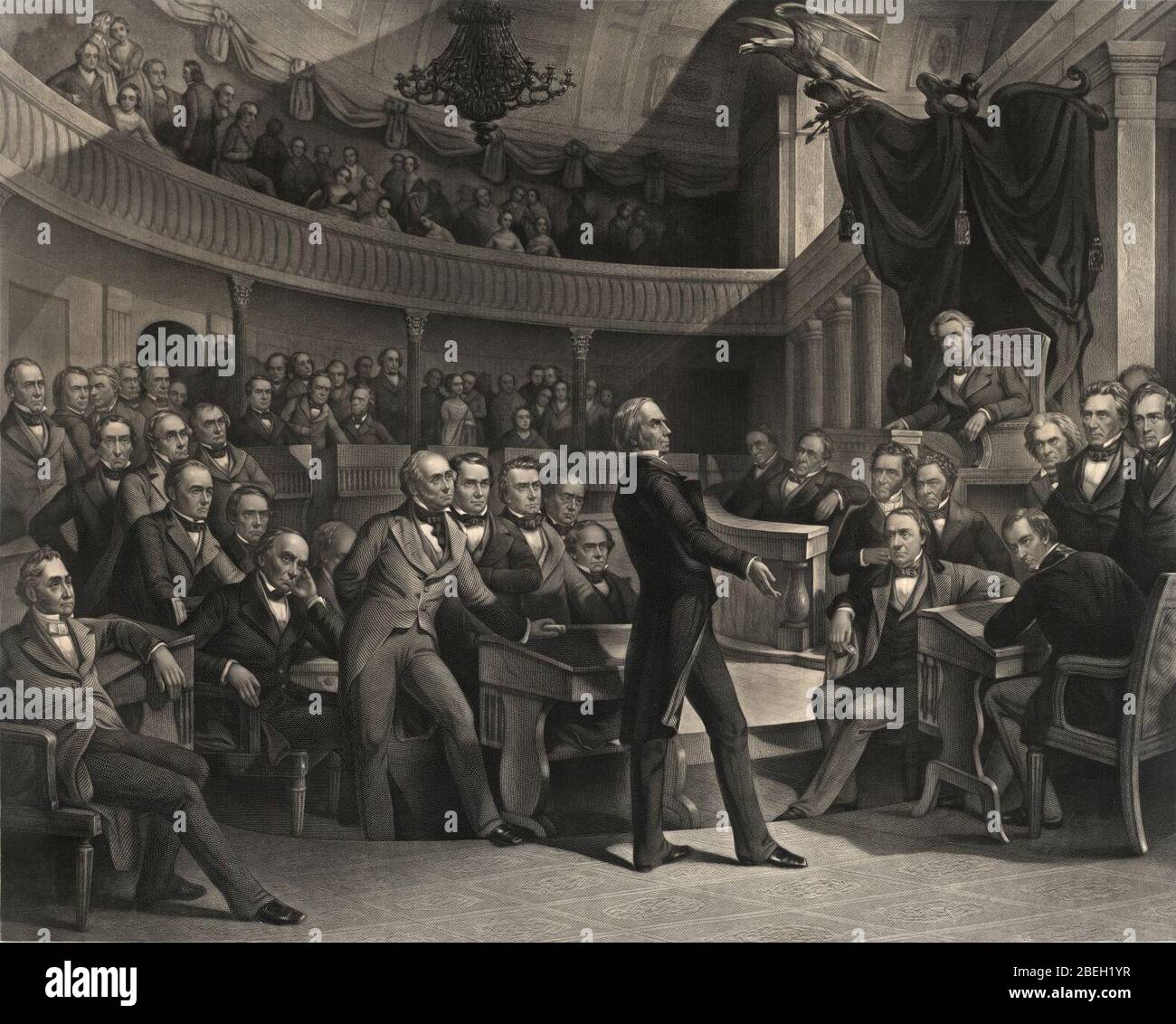 Henry Clay Senate3 Stock Photo - Alamy