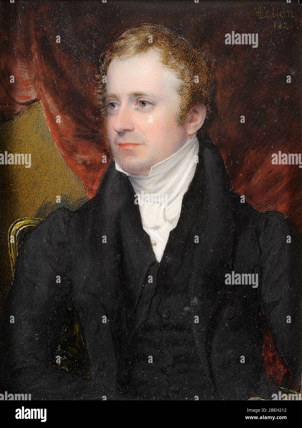 Henry Collen Portrait 2 Stock Photo - Alamy