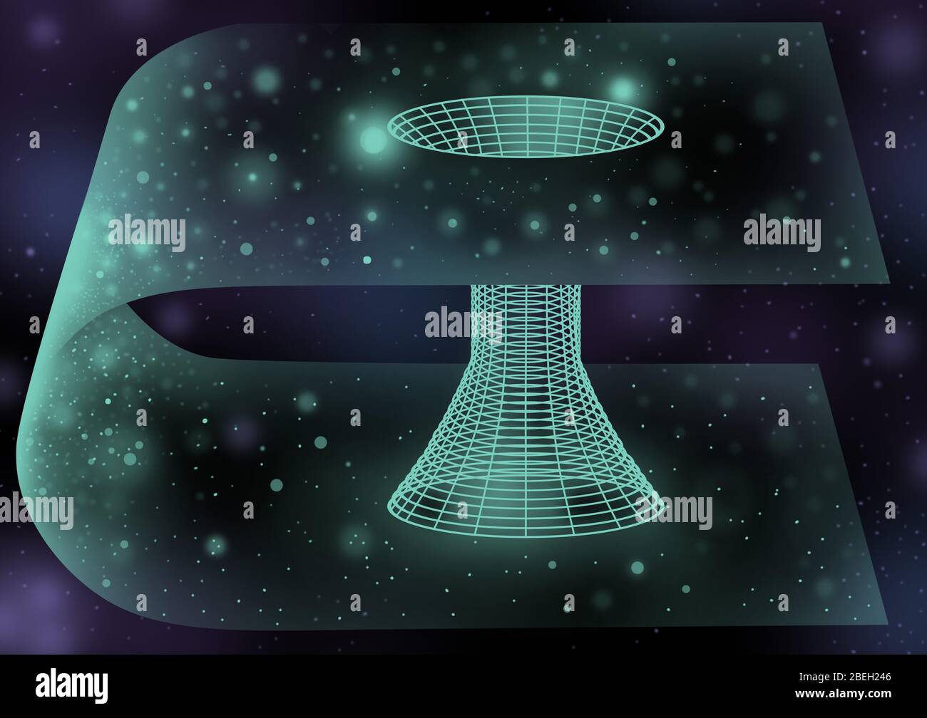 Wormholes hi-res stock photography and images - Alamy