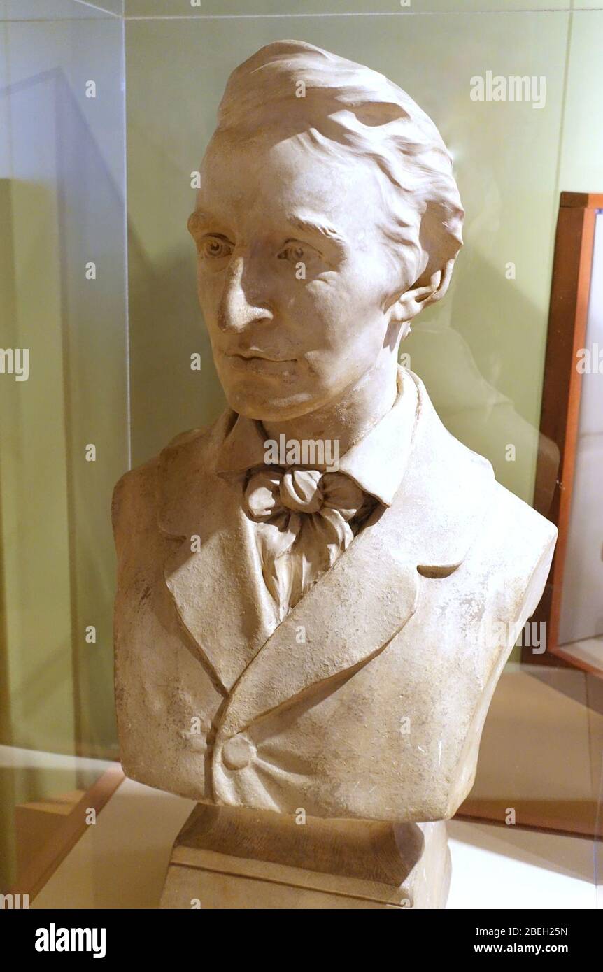 Henry David Thoreau by Walton Ricketson (1839-1923), sculpted 1898 ...