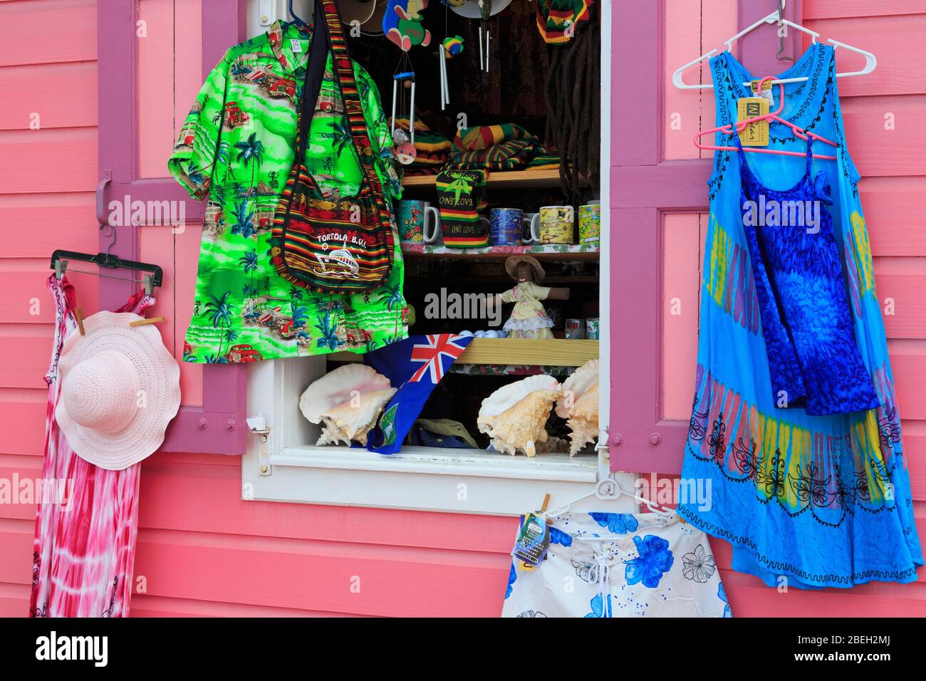 Crafts Alive Market,Road Town,Tortola,British Virgin Islands,Caribbean ...