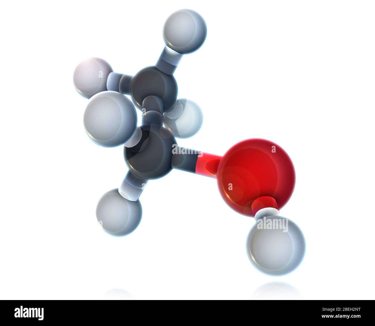 Ethanol Structure 3d