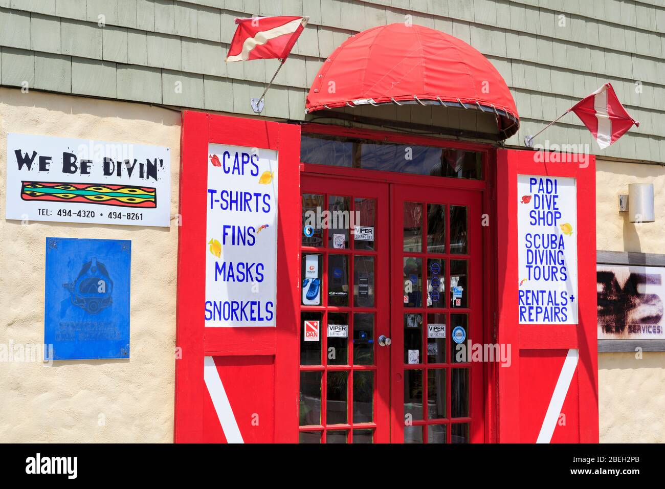Dive store in Village Cay Marina,Road Town,Tortola,British Virgin ...