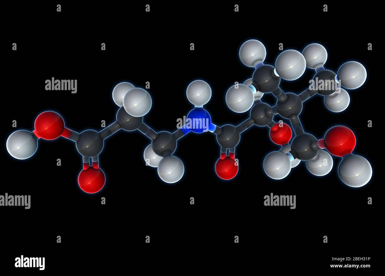 Vitamin b5 pantothenic acid molecule hi-res stock photography and ...
