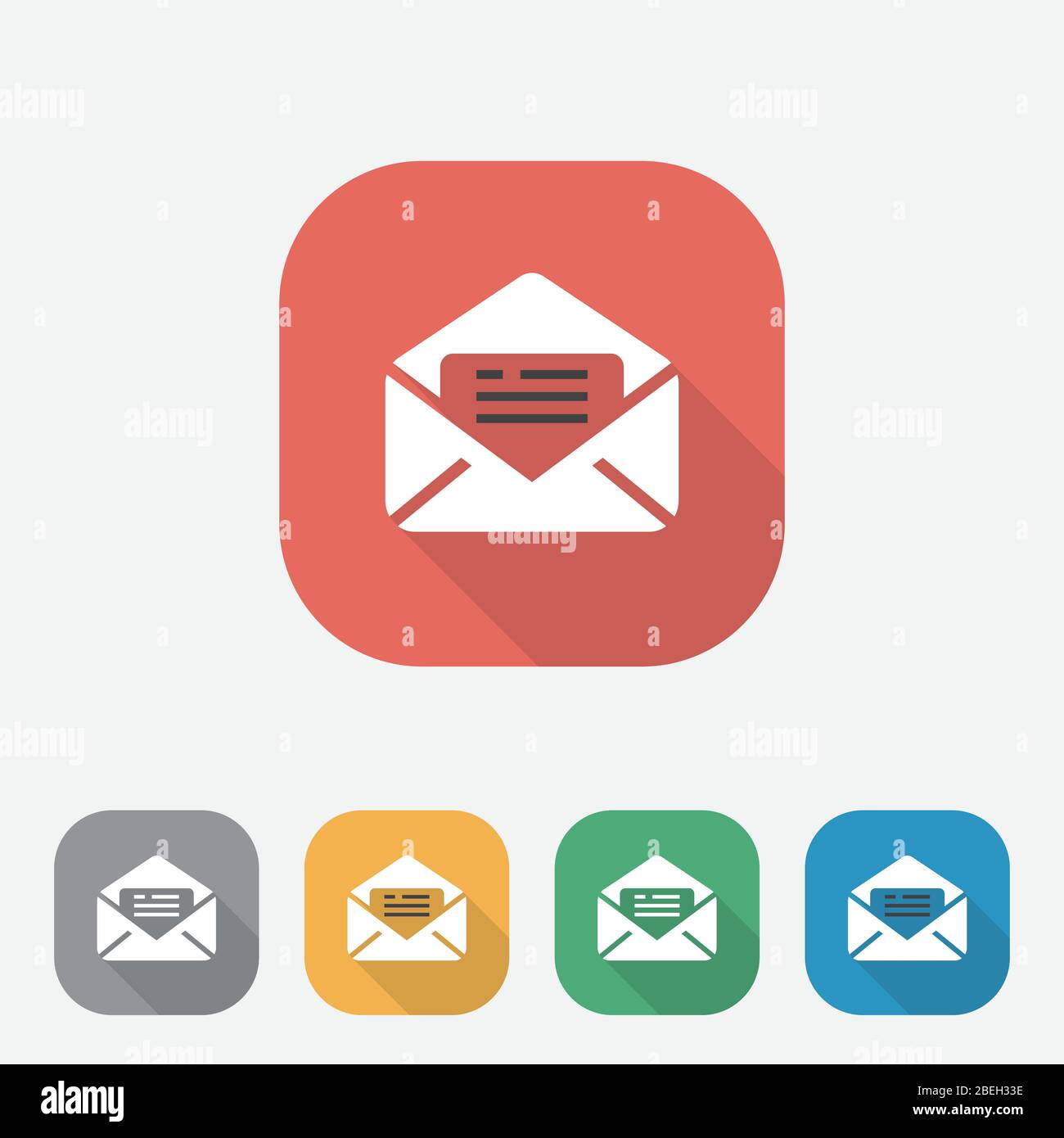 Square Email Icon