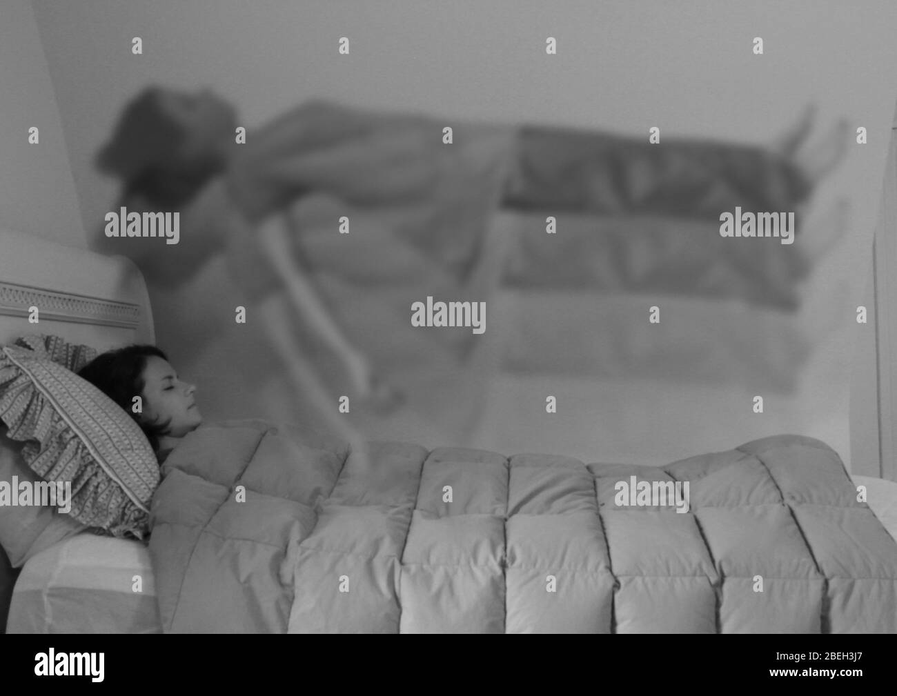 Out of Body Experience Stock Photo - Alamy