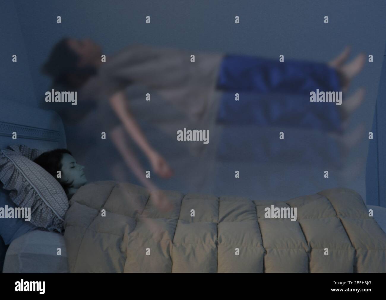 Out of Body Experience Stock Photo - Alamy