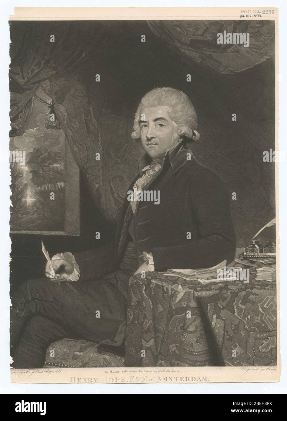 Henry Hope, Esq. of Amsterdam Stock Photo - Alamy