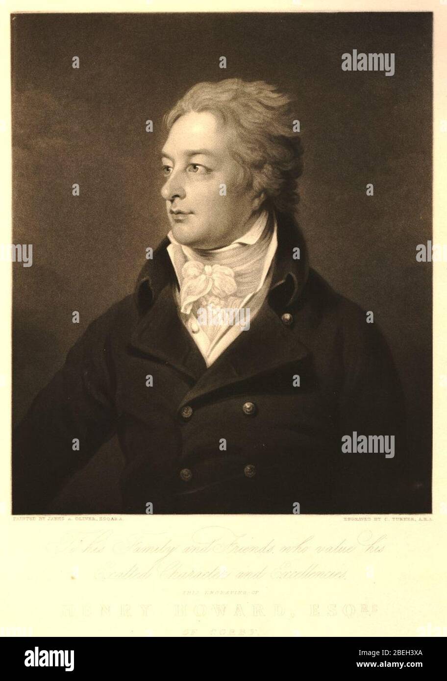 Henry Howard Oliver Stock Photo - Alamy