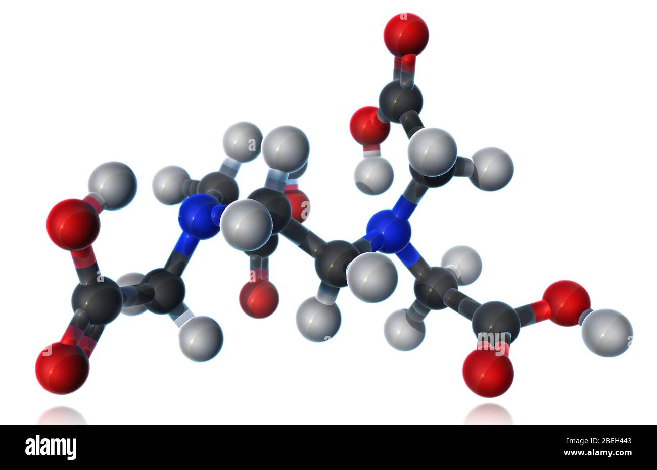 EDTA, Molecular Model Stock Photo - Alamy