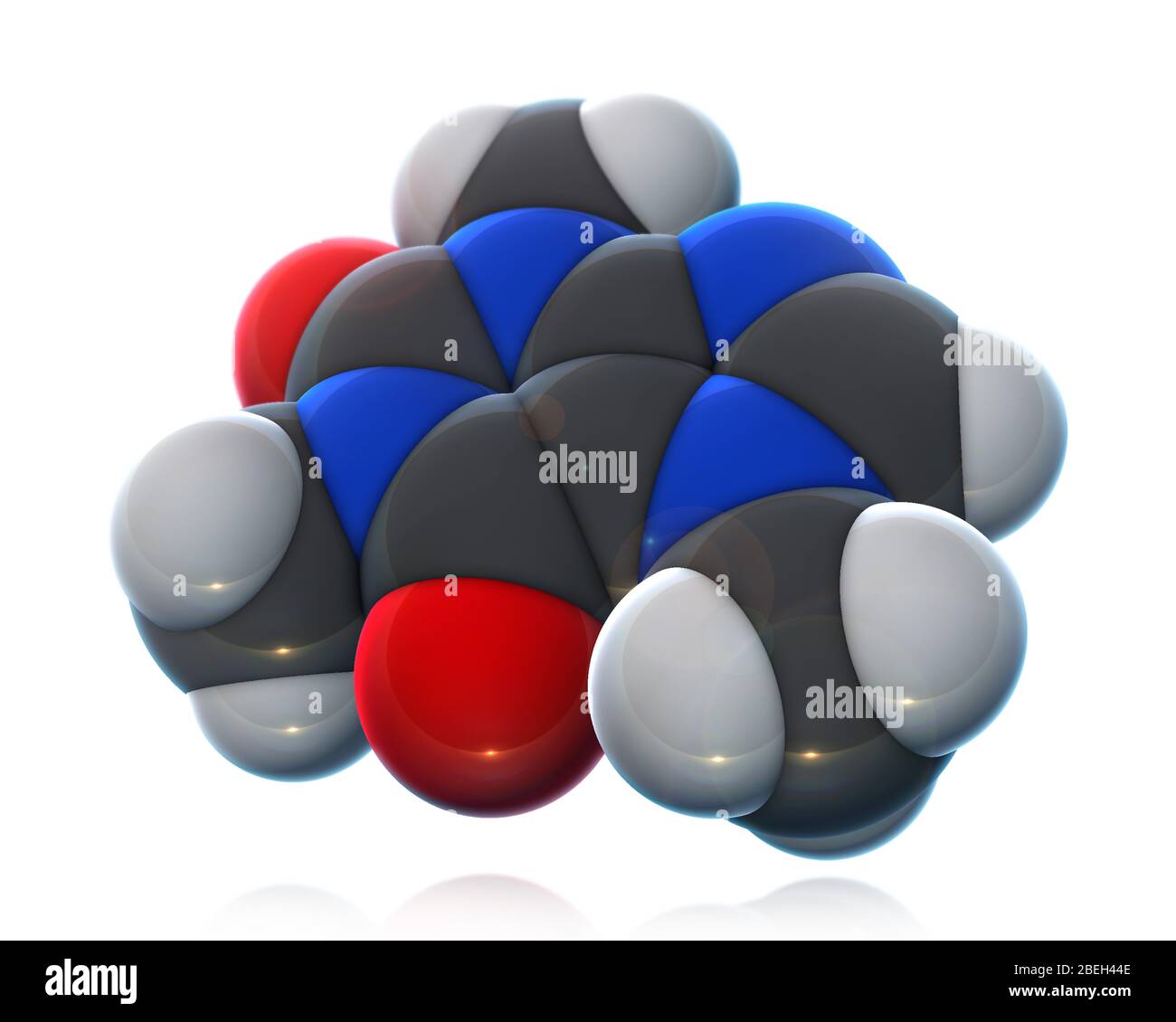 Caffeine molecule hi-res stock photography and images - Alamy