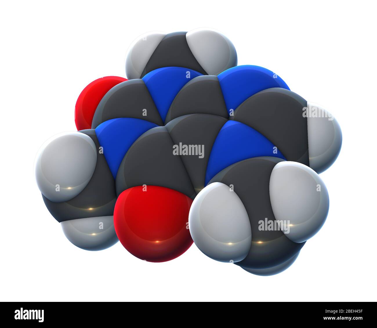 Caffeine molecule hi-res stock photography and images - Alamy