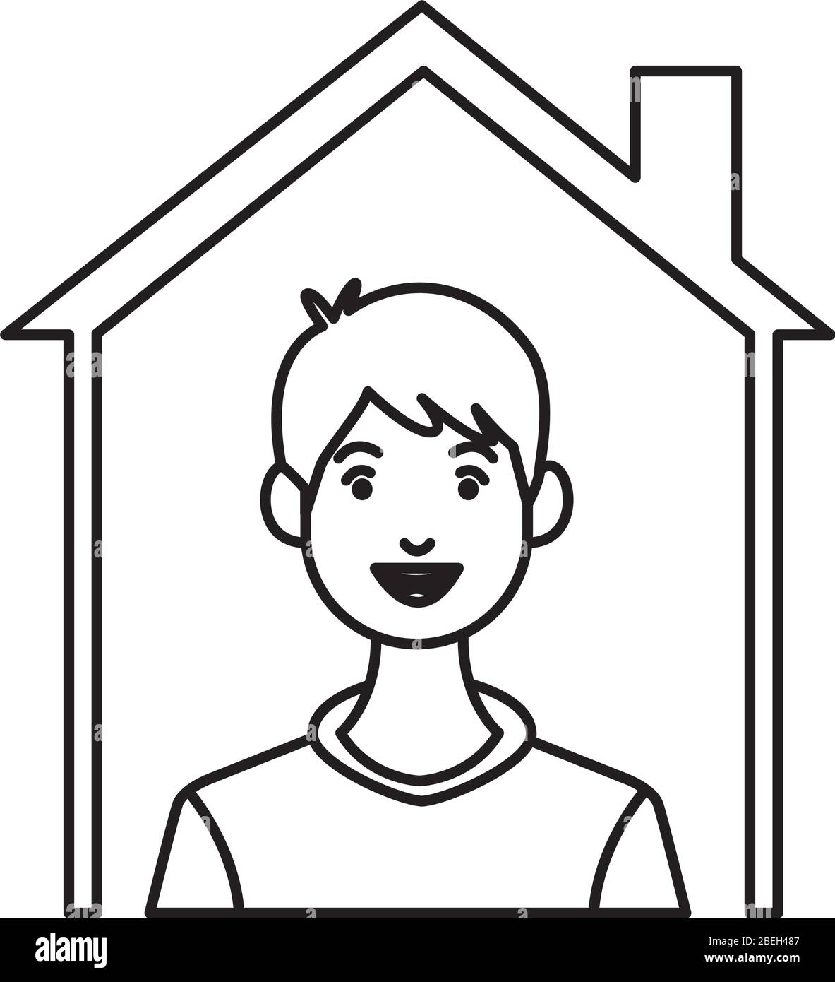 Cute model house Black and White Stock Photos & Images - Alamy